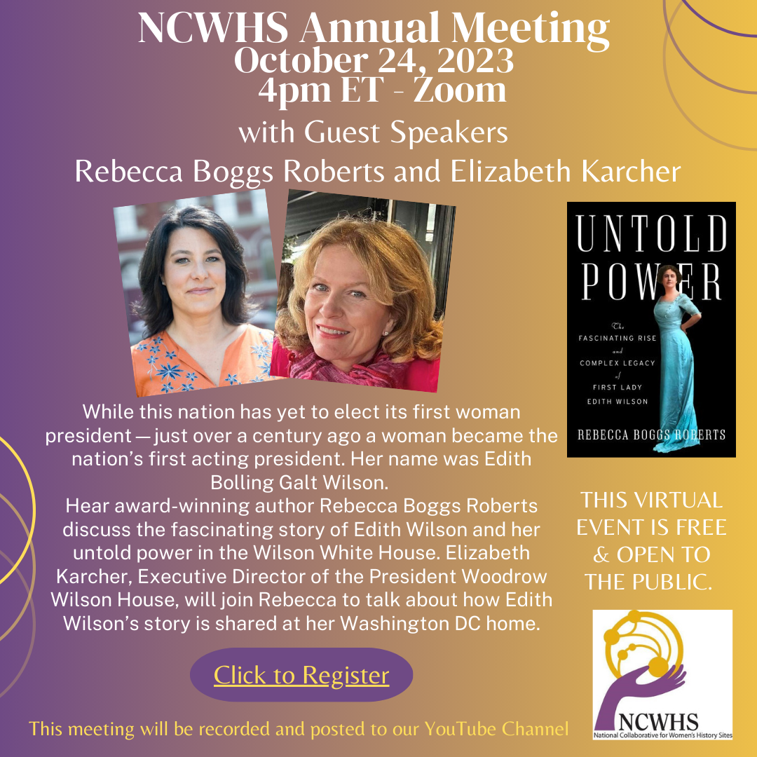 You’re Invited! NCWHS Annual Meeting 10/24 & Registration – National ...